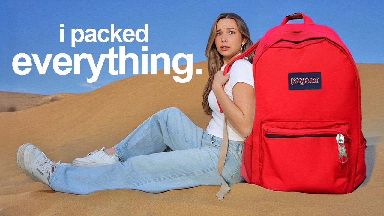 Surviving Using World S Largest Backpack Videoblogs