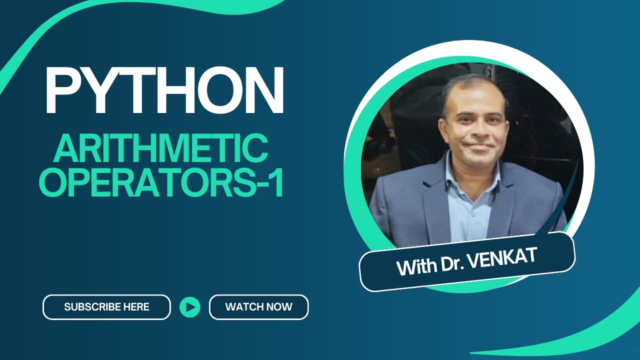 Arithmetic Operators 1 Youtube