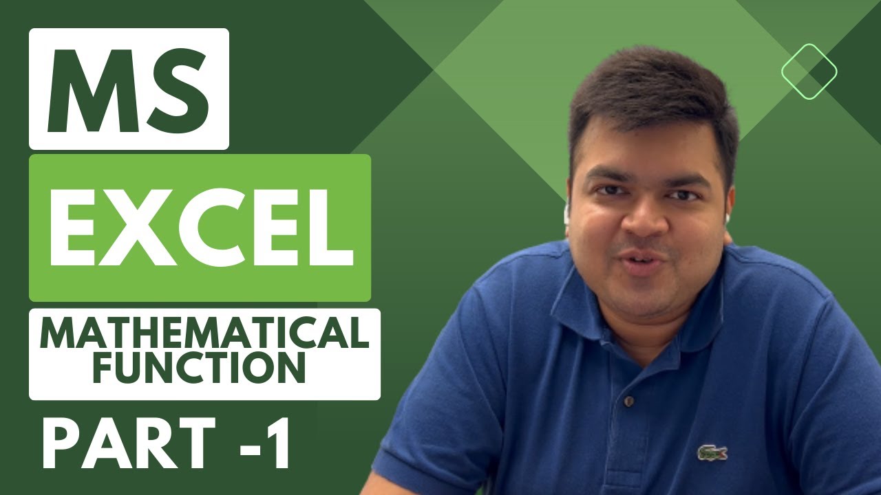 Mathematical Function Part I Youtube