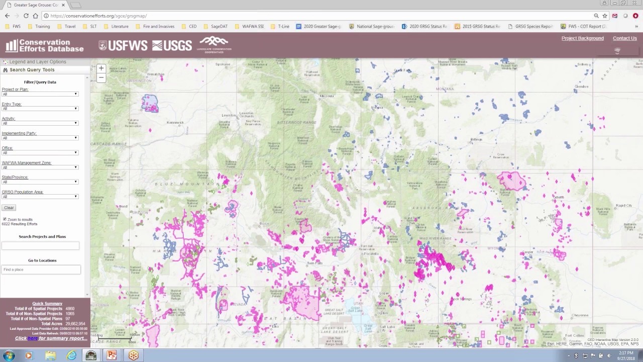 Conservation Efforts Database Tutorial Registration Youtube