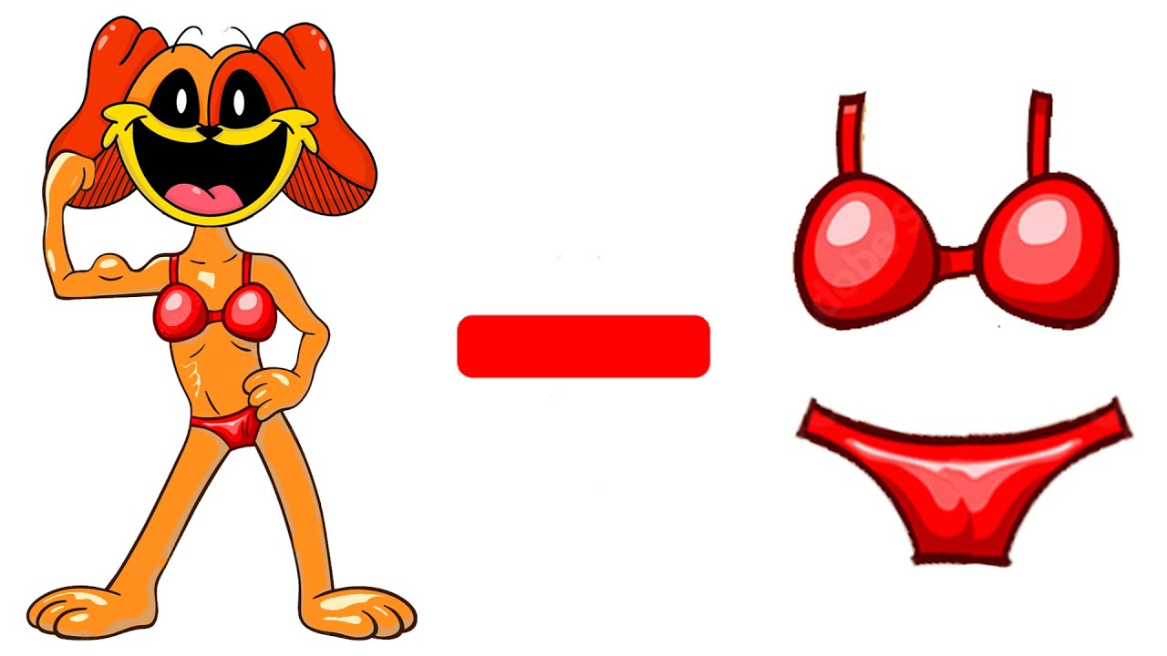 Naked Dogday Bikini Poppy Playtime Chapter 3 Animation