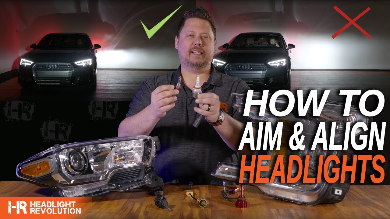 How To Aim And Align Your Headlights Youtube