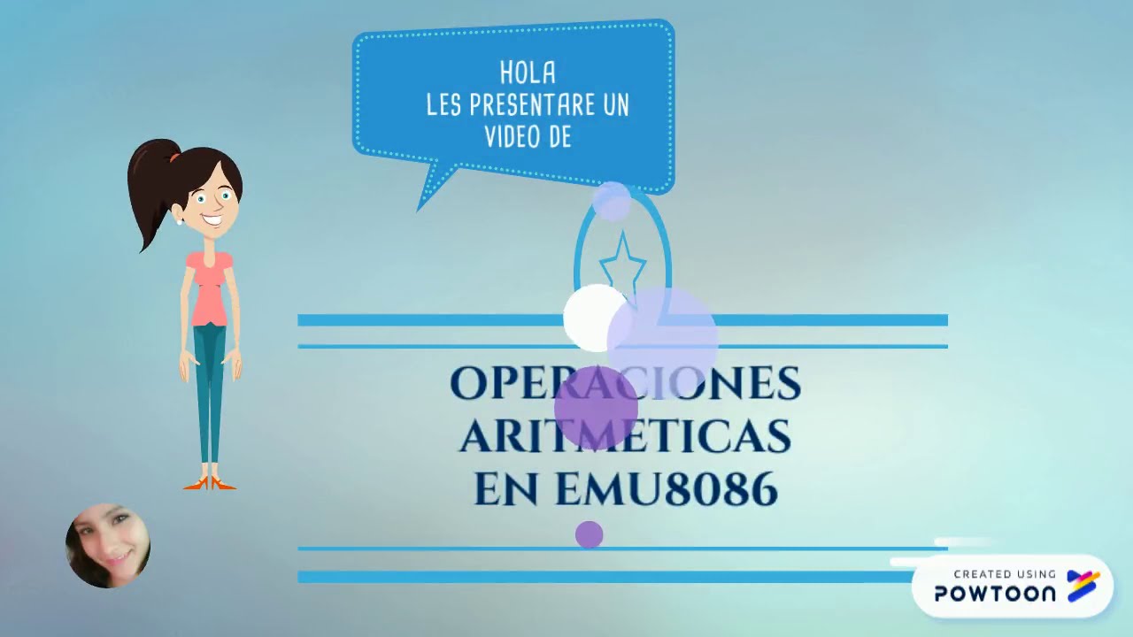 Operaciones Aritméticas En Emu8086 Youtube