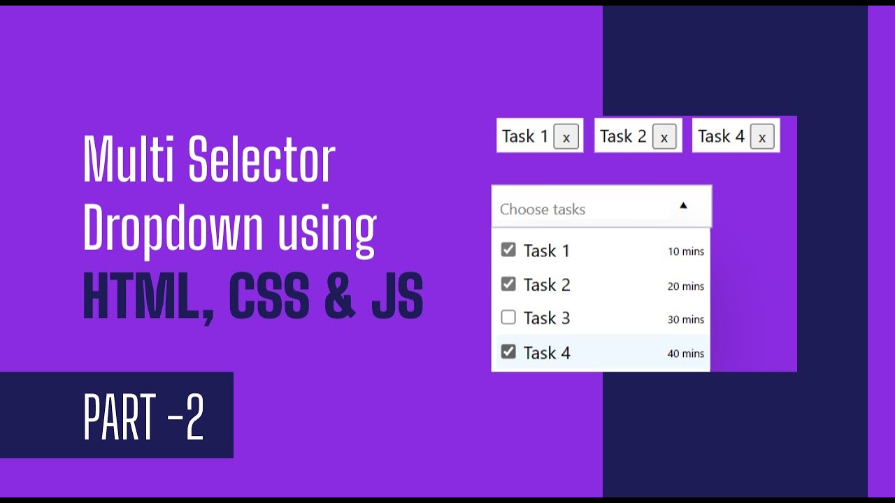 Multi Selector Dropdown In Under 10 Minutes Youtube