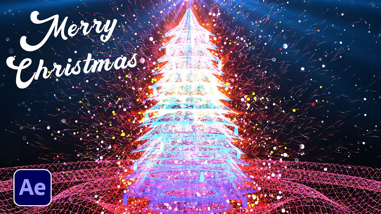 Create Any Animated Christmas Video In After Effects Trapcode Plugin