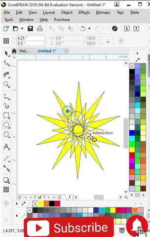 Sun Art Design In Coreldraw Shorts Youtubeshorts Viral Ytshorts