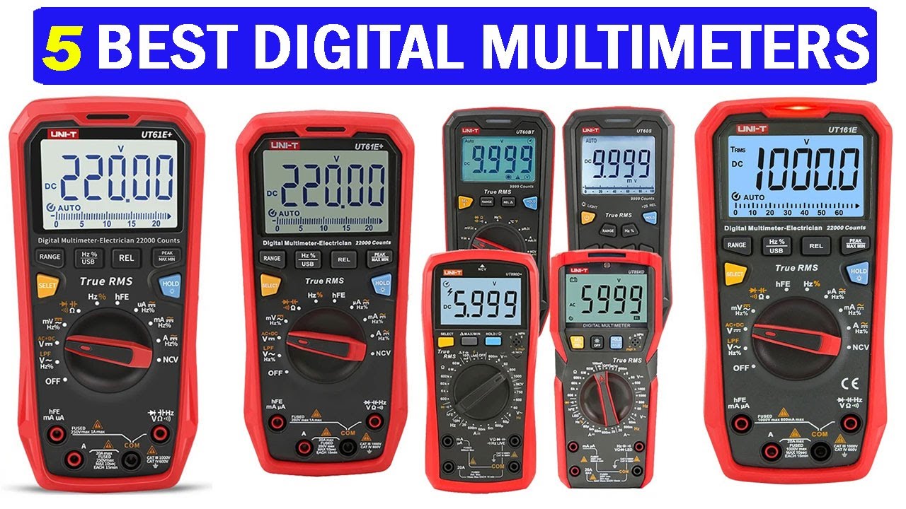 New Best Digital Multimeters Top 5 Best Digital Multimeters 2025