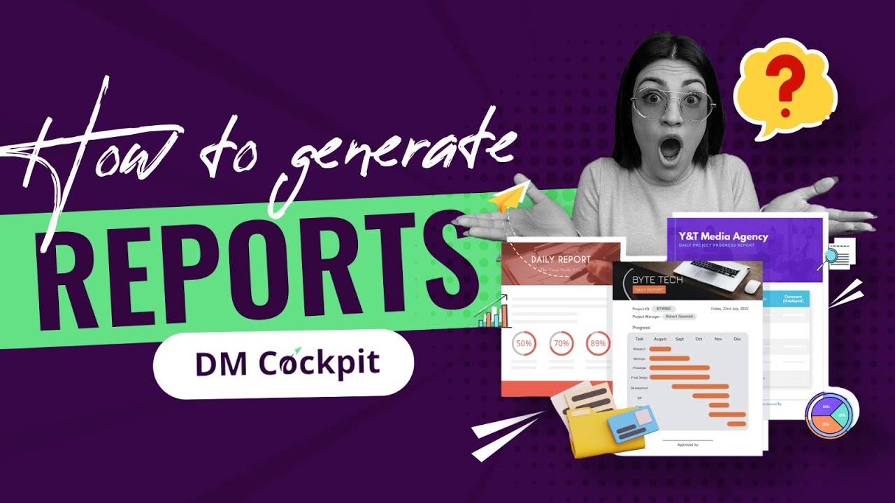 How To Generate Reports Youtube