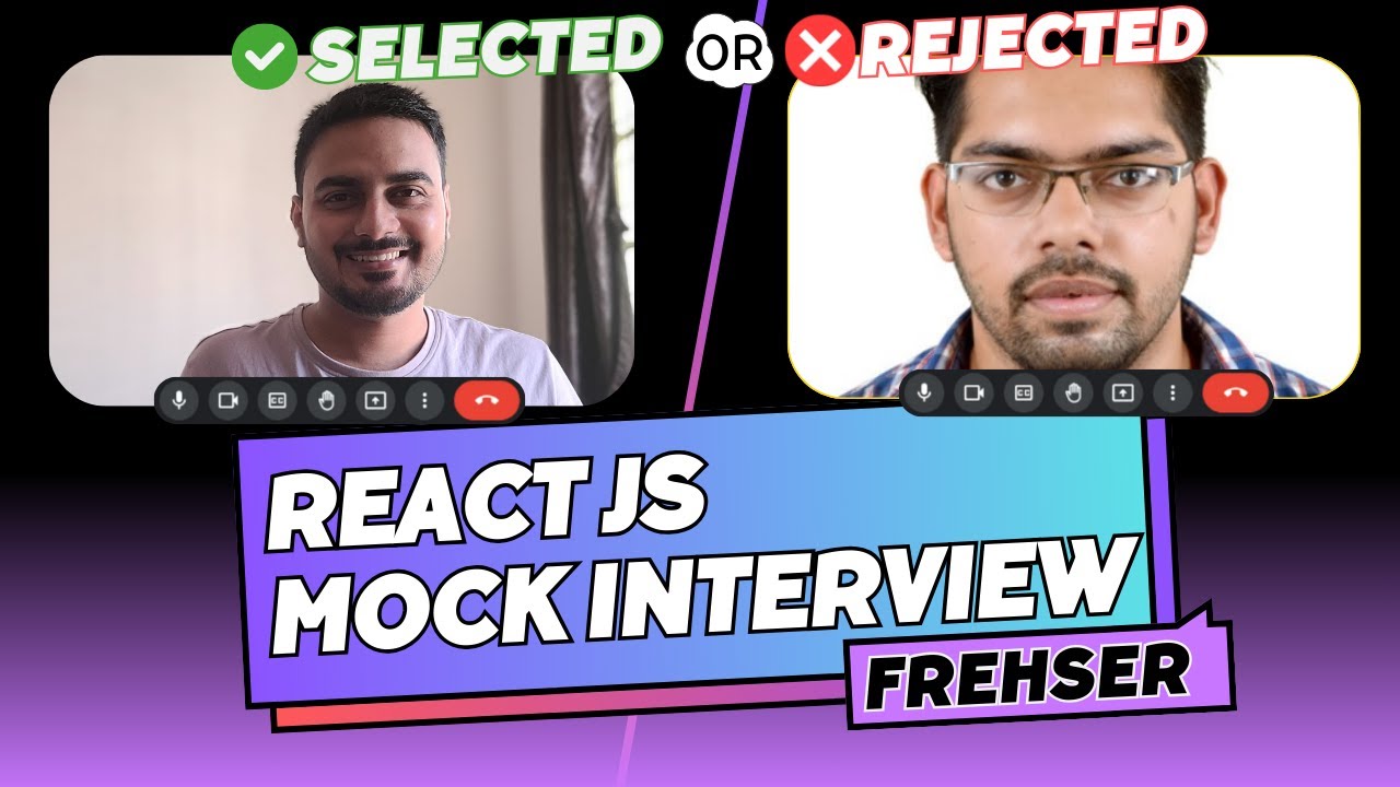Reactjs Interview Fresher Reactjs Javascript Youtube