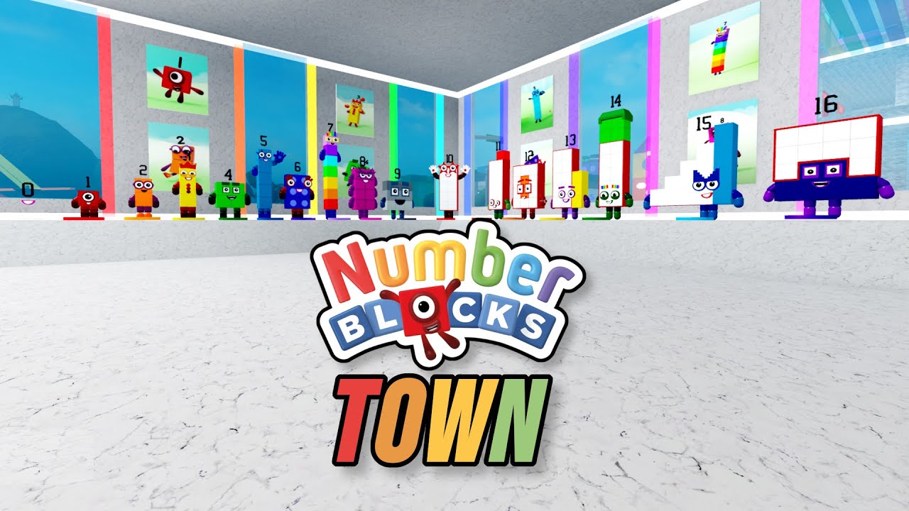 Explore Numberblocks Town In Roblox Youtube