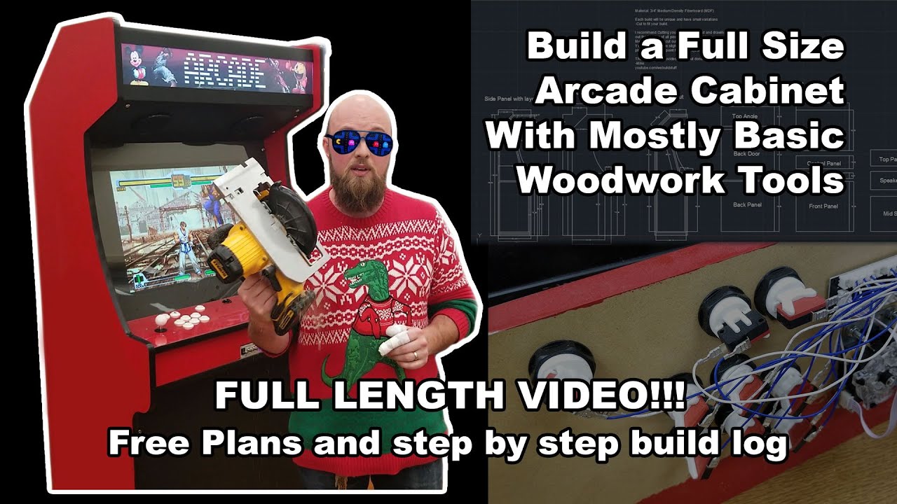 Step By Step Arcade Cabinet Build Plans Infoupdate Org