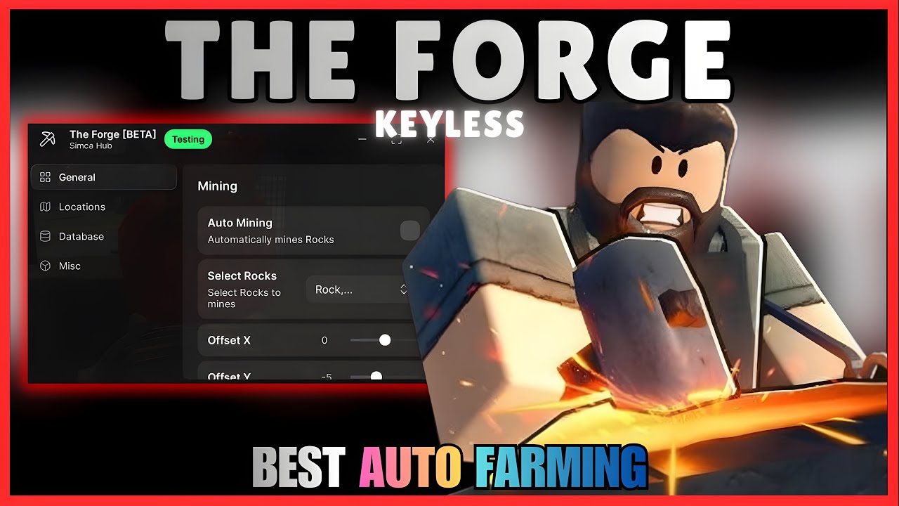 The Forge Beta Script No Key Pastebin Auto Mining Auto Kill