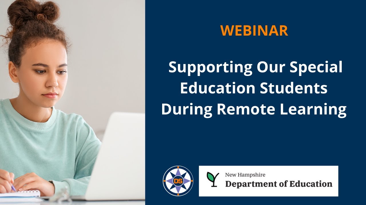 Supporting Our Special Education Students During Remote Learning Youtube