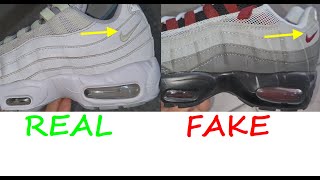 Nike Air Max 95 Real Vs Fake Review How To Spot Counterfeit Nike Airmax ...