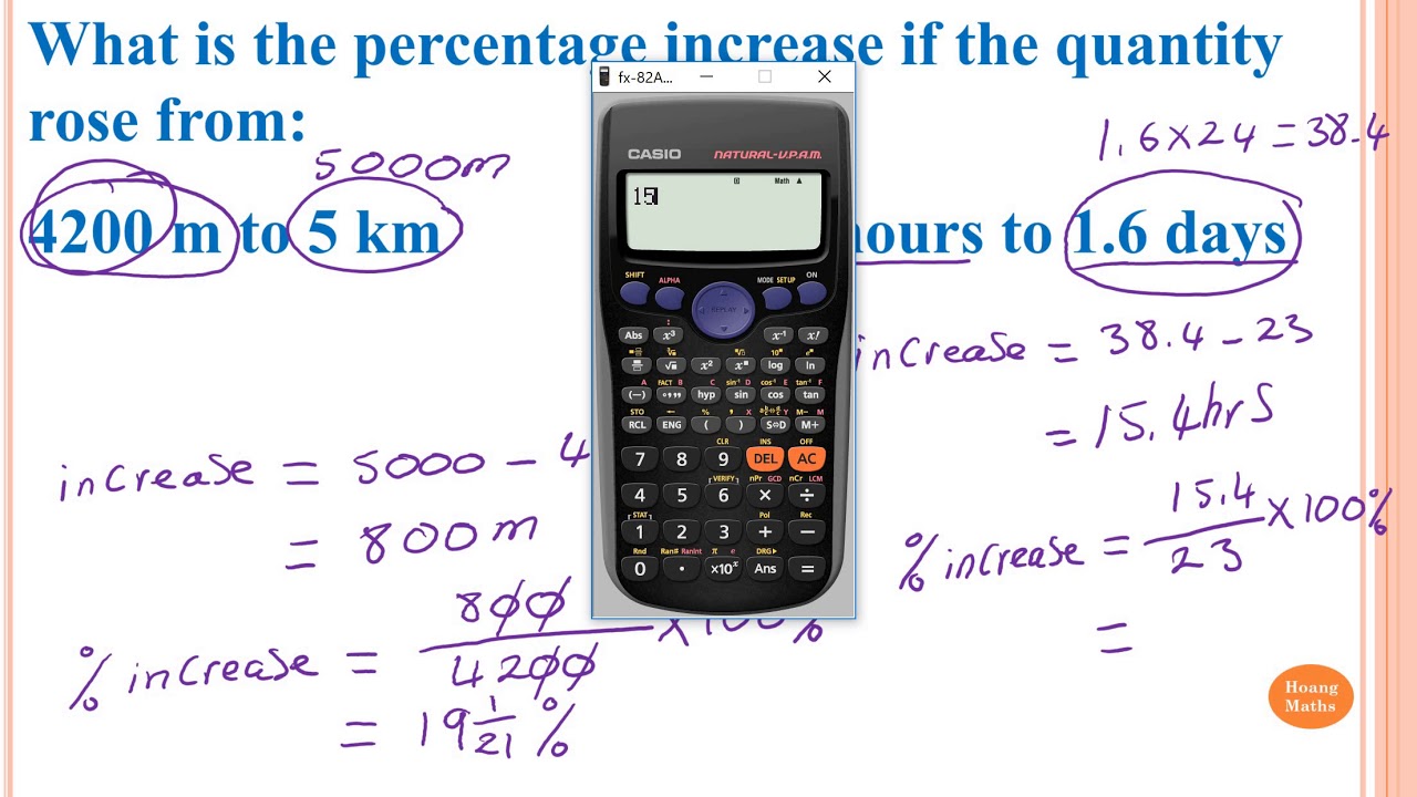 Percentages Increase And Decrease Part 2 Youtube