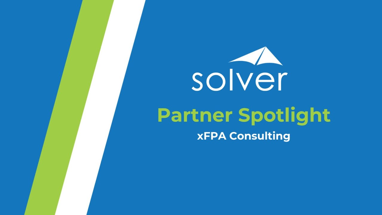 Solver Partner Spotlight Xfpa Consulting Youtube
