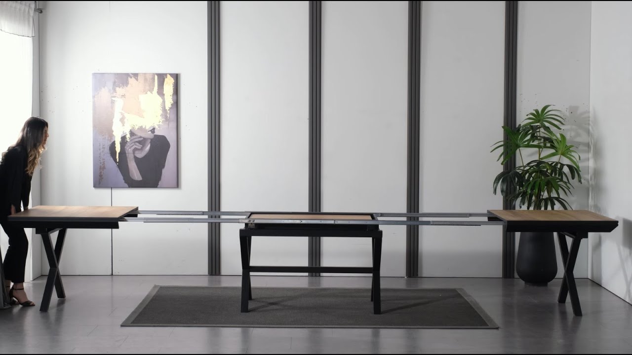 Express Extra 300 Cm Extendable Dining Table Youtube