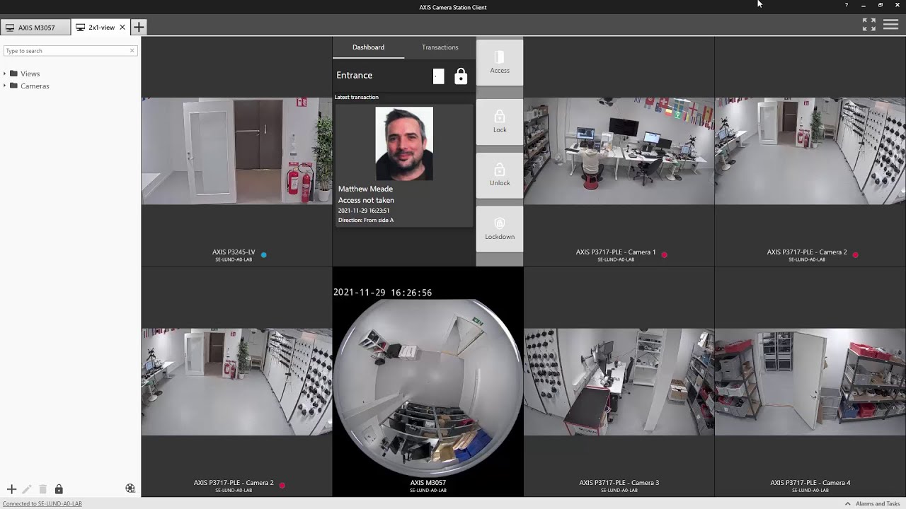 Axis Camera Station Version 5 41 New User Features Youtube