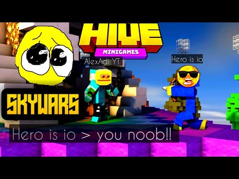 Minecraft Hive Skywars Gameplay Youtube