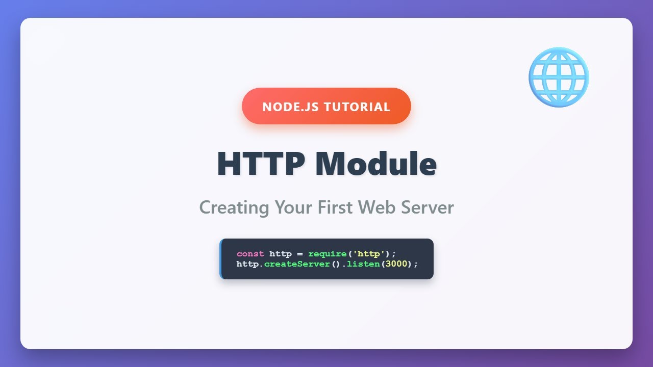 Node Js Http Module Create Your First Web Server Beginner S Guide