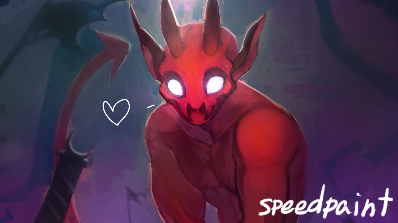 Demon Speedpaint Youtube