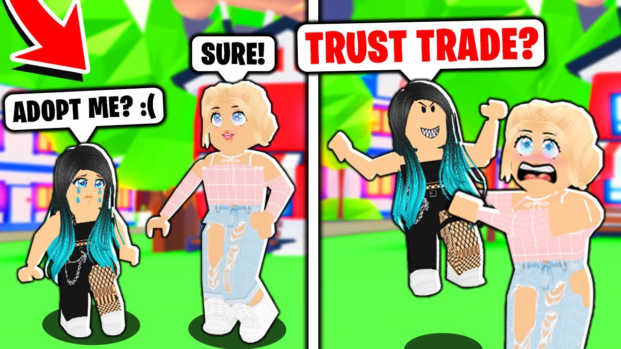 Would You Adopt A Scammer Pretending To Be Scammers In Adopt Me