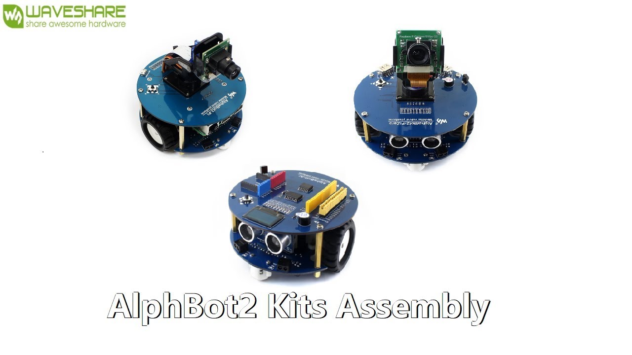 Alphabot2 Assembly 2 Youtube