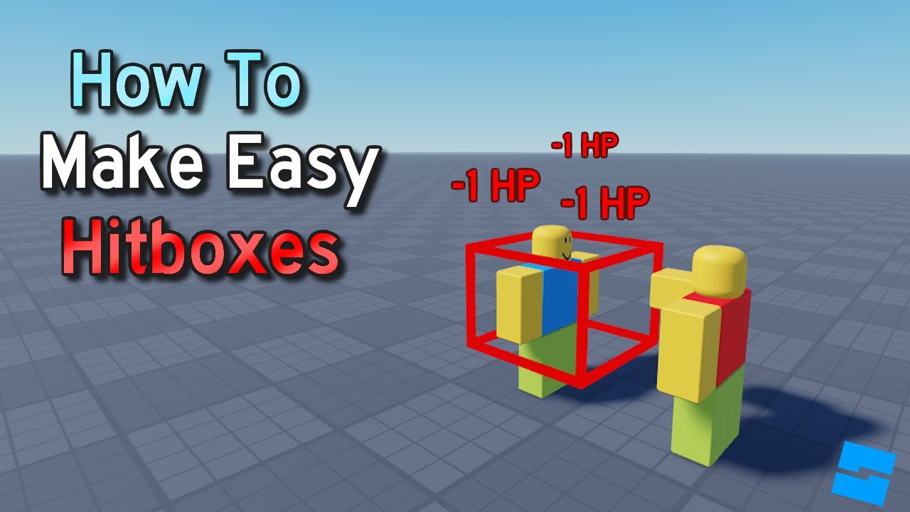 How To Easily Make Hitboxes Roblox Studio Tutorial Youtube