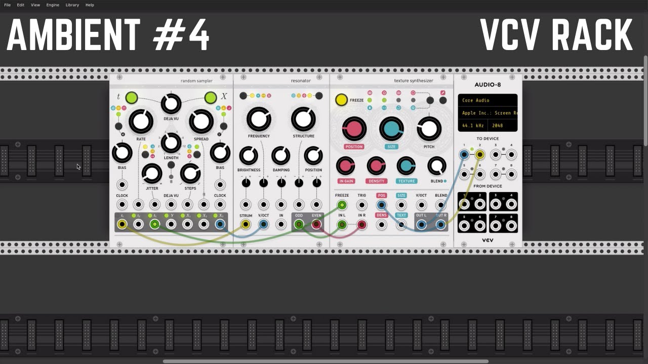 Clarity Ambient Recording 4 Vcv Rack Marbles Rings Clouds