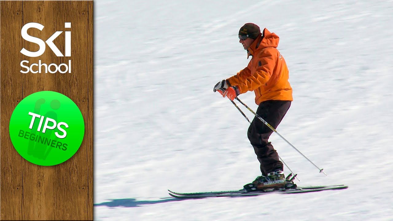Basic Skiing Stance Learn How To Ski Beginner Lesson Youtube
