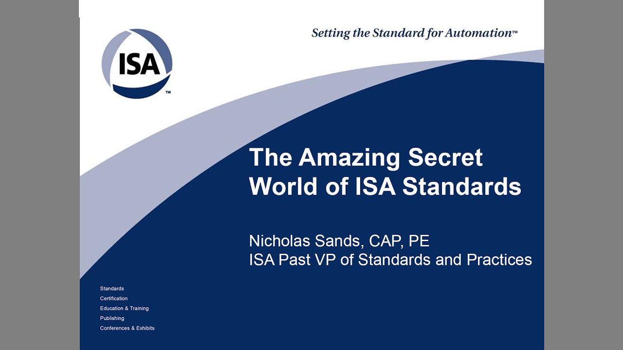 Amazing Isa Standards Isa Mentor Program Youtube