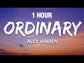 Alex Warren Ordinary Lyrics 1 Hour Rhythm Me Mp3 Music & Mp4 video ...