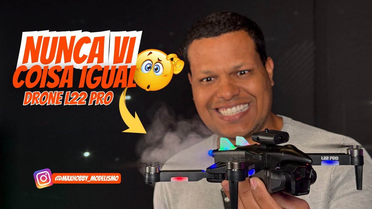 L22 Pro O Drone De R 217 Que Solta Fumaﾃｧa E Tem Motores Brushless 亞
