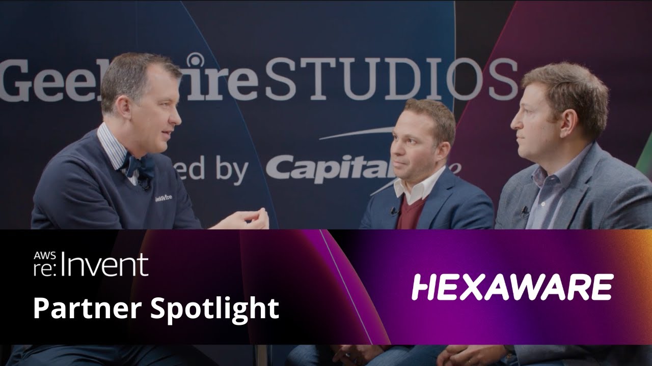 Geekwire Studios Aws Re Invent Spotlight Hexaware Youtube
