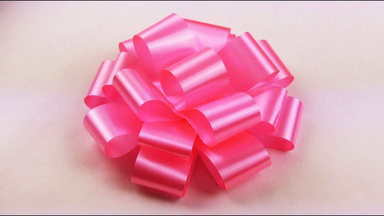 Diy Easy Gift Wrap Bow I How To I Gift Ribbon Bow Tutorial I Decoration