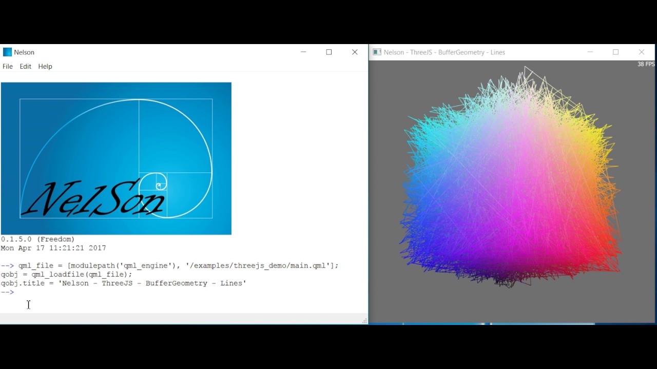 Nelson Threejs Buffergeometry Lines Youtube
