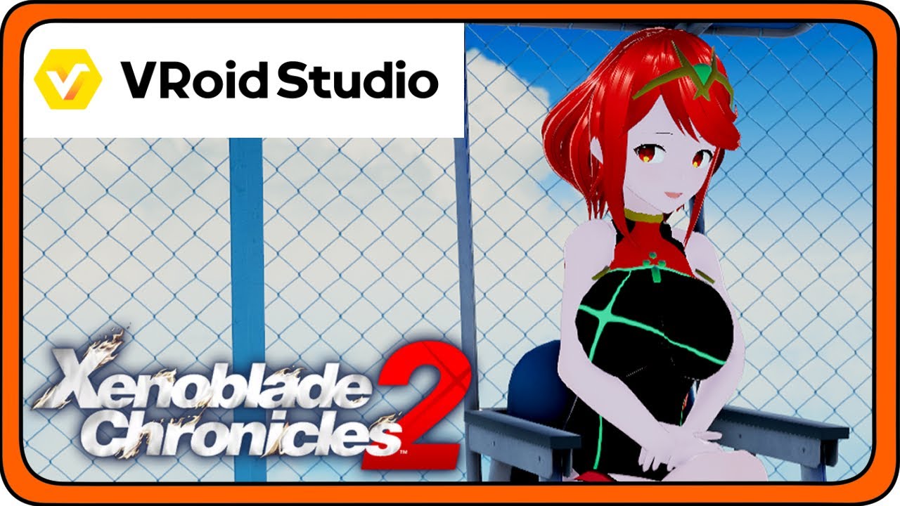 Making Pyra In Vroidstudio Youtube