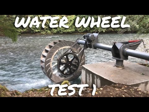 Innovative Poncelet Water Wheel 2017 Youtube