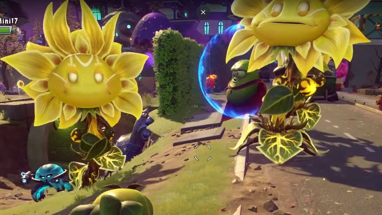 Massive Attack Of Giant Sunflowers Plants Vs Zombies Garden Warfare