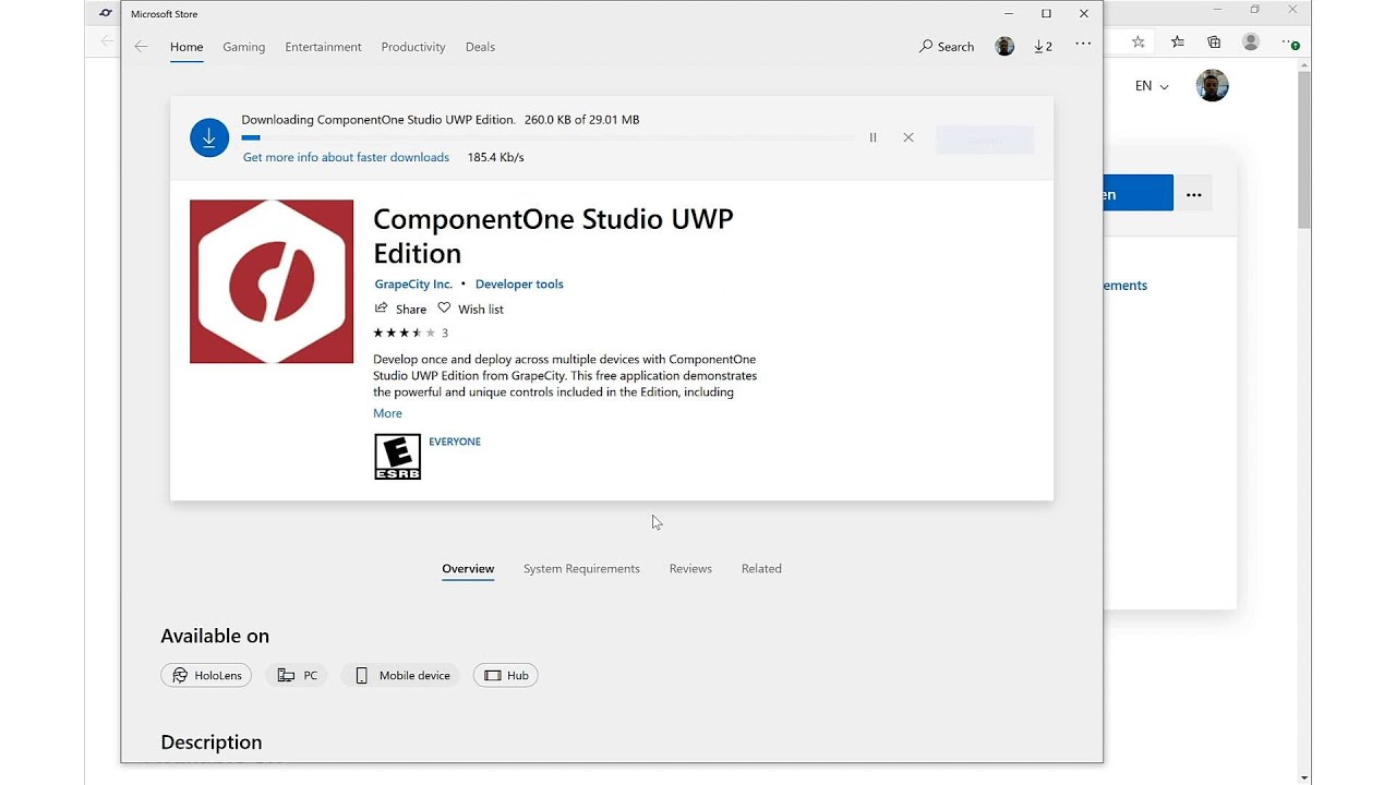 Getting Started With Componentone Uwp Edition Youtube