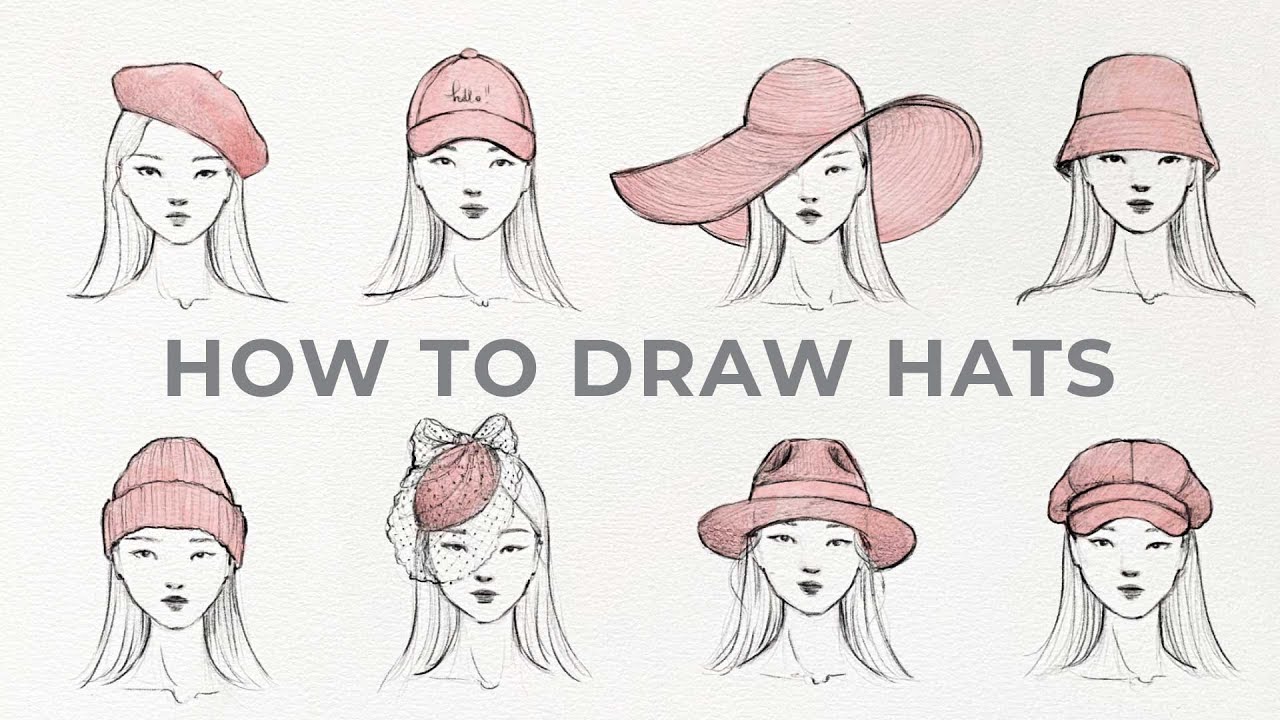 How To Make A Hat Drawing At James Daulton Blog