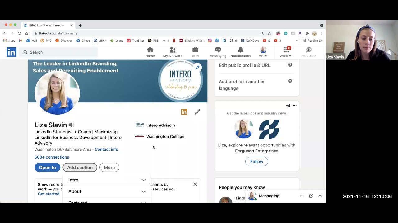 How To Add To Your Featured Section On Your Linkedin Profile Youtube