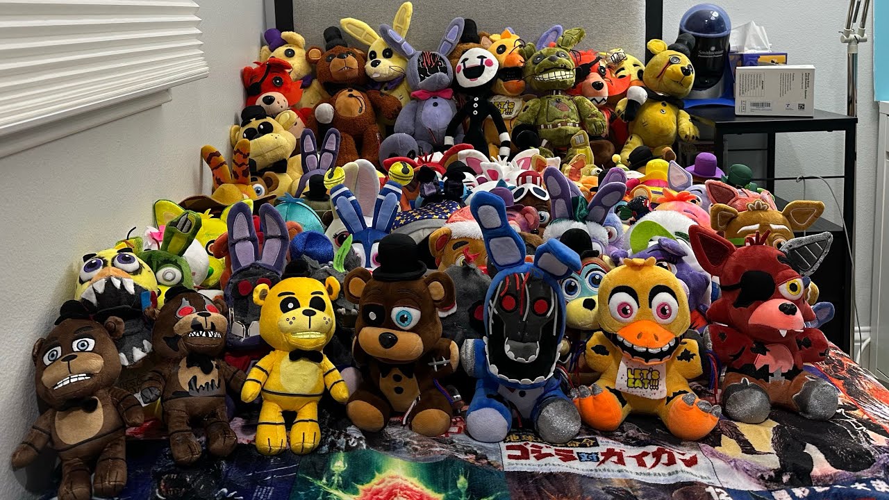 My Fnaf Plush Collection 2024 Youtube