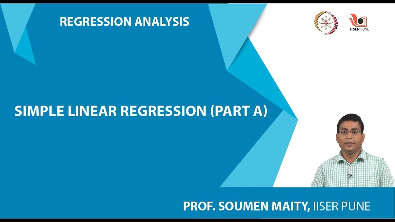 Simple Linear Regression Part A Youtube
