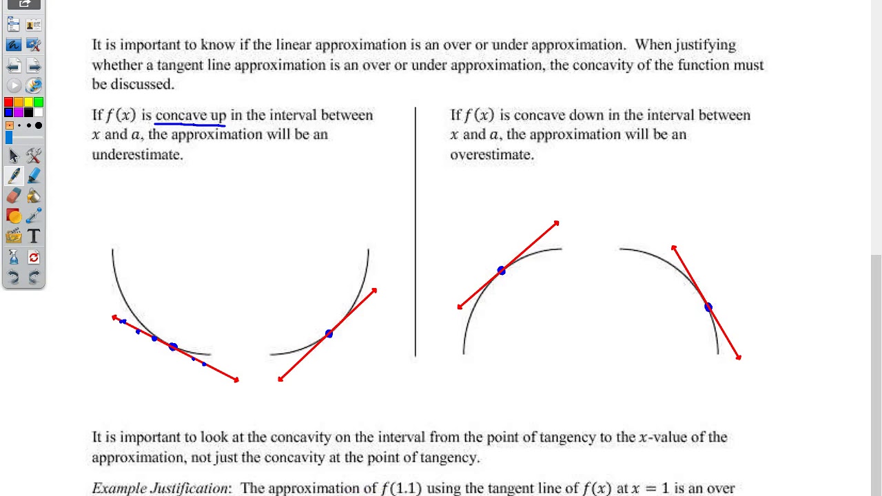 Linear Approximation Youtube