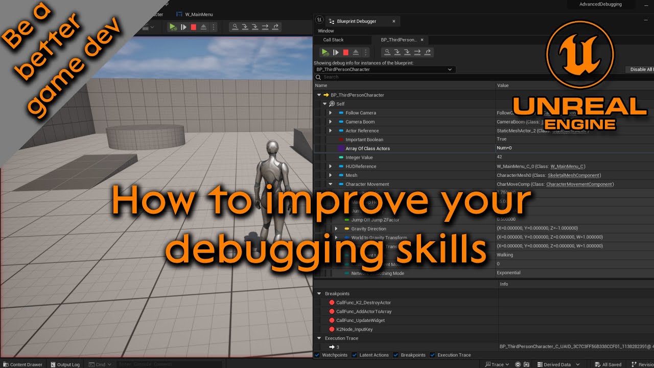 How To Improve Your Debugging Skills Be A Better Game Dev Youtube