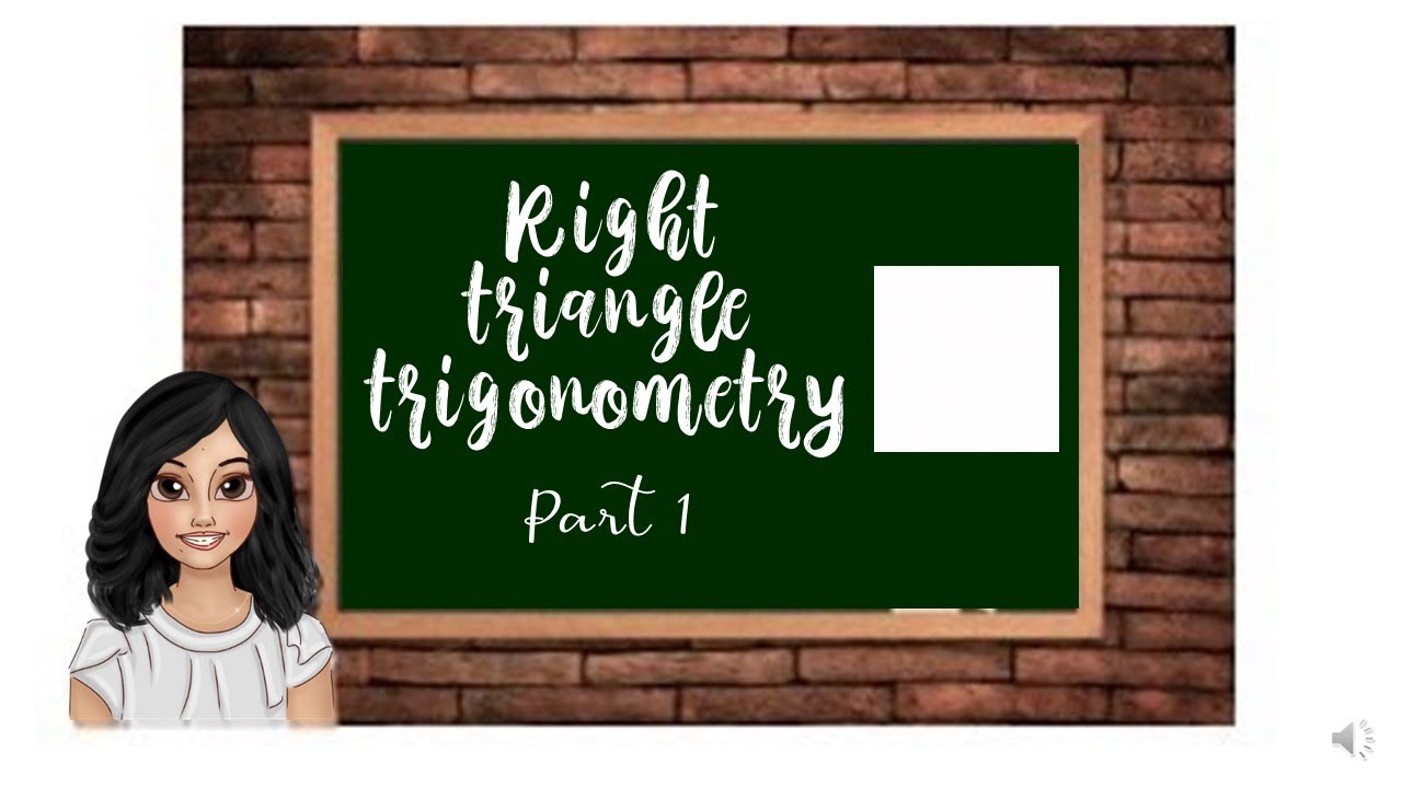 Right Triangle Trigonometry Part 1 Youtube