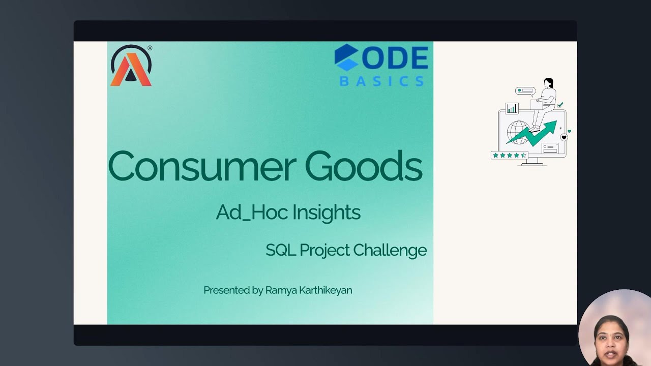 Consumer Goods Ad Hoc Insights Sql Project Challenge Youtube