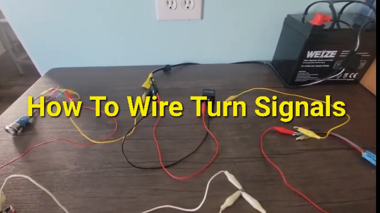 How To Wire A Turn Signal Flasher Relay Directional Blinker For A Car