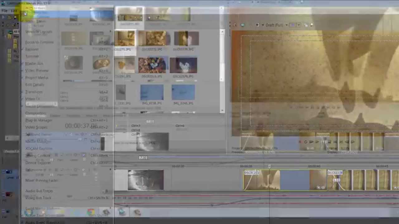 Sony Vegas Pro 13 Tutorial Sheets Copaxapi